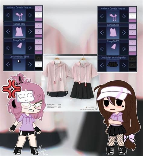 Одежда для девочек гача клуб 😍💗 Club Design Kawaii Girl Drawings