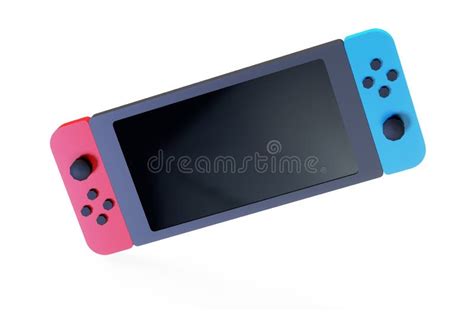 Old Portable Video Game Console 3d Rendering Stock Illustration Illustration Of Monitor