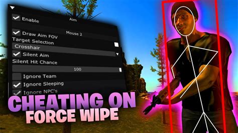 Using The BEST Rust Cheat While Legit CHEATING On Force Wipe YouTube