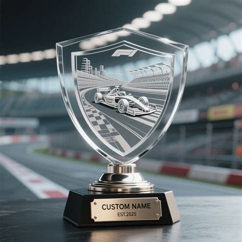 Personalized Racing Car Award Trophy