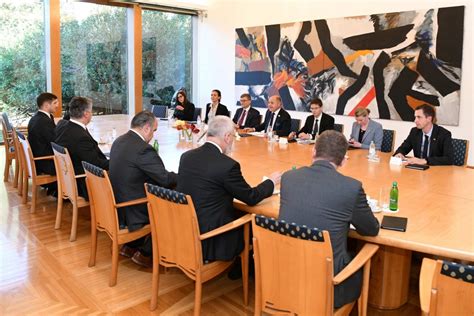 President Milanović Receives President Of National Council Of The