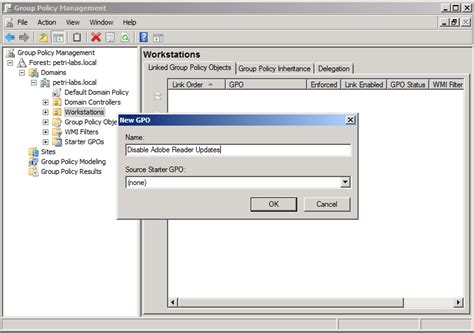 disable adobe reader xi updates with group policy