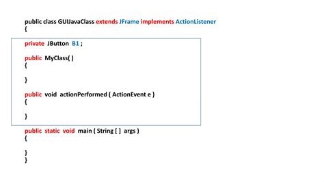 A Simple Java Gui Application Pptx