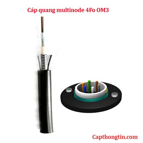 Xả Kho Cáp Quang Multimode 4fo Om3 4 Sợi 4 Core