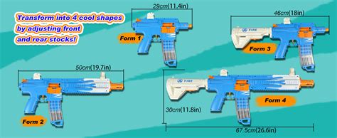 Agm Mastech M416 Style Electric Foam Blaster Semi Auto