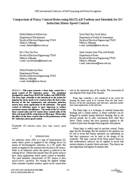 Fuzzy Control Rules Pdf Fuzzy Logic Control System