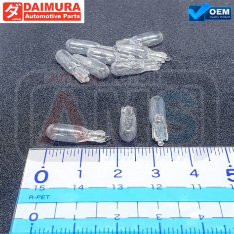 Jual Dop Lampu Bohlam Tancap Mini Spedometer Dashboard T5 12 Volt 3