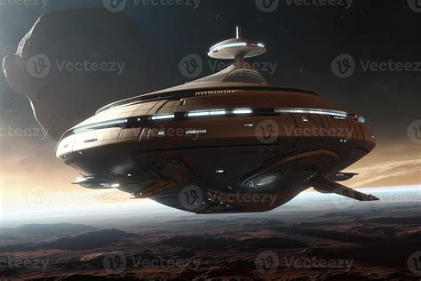 Spaceship Of The Future In Space Deep Space And Spaceship 23142524