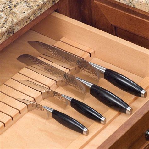 Best 13 How To Make A Custom In Drawer Knife Block Artofit