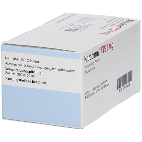 Nitroderm Tts 5 100 St Mit Dem E Rezept Kaufen Shop Apotheke