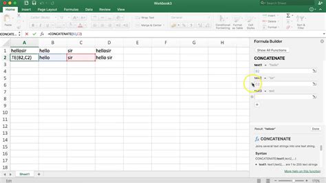 CONCATENATE Function In Excel 2018 YouTube CONCATENATE Function In Excel 2018 YouTube
