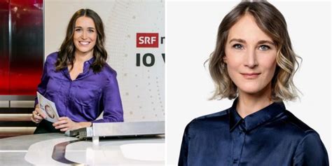 Eliane Leiser Neues Gesicht Bei 10 Vor 10 Mit Wildem Hintergrund