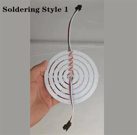 Ws2812b Diy Rgb Led Ring 37 To 241 Pixels Sk6812 Addressable 5v Circle