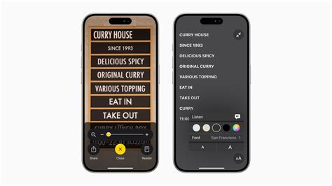 Apple Previews Ios 18s Upgraded Magnifier App With New Reader Mode Macrumors