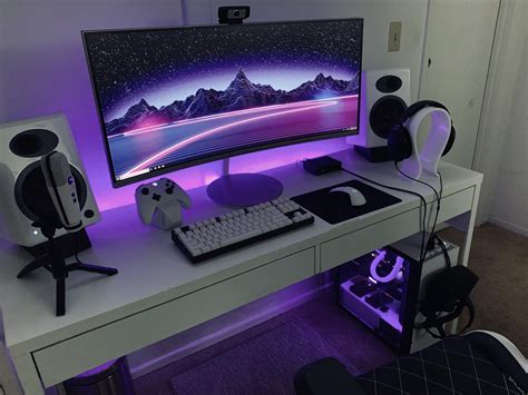 ultrawide gaming rig best gaming setup computer desk setup computer