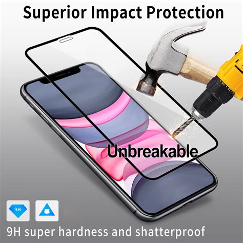 Full Cover Glass Screen Protector For Iphone 11 12 13 14 15 16 17 Pro