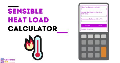 Sensible Heat Load Calculator Online