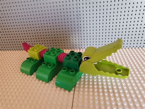 Lego Duplo Krokodil Rar Mit Magnetkopf Kaufen Auf Ricardo