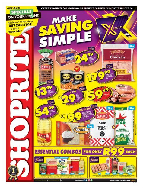 Shoprite Klerksdorp Cnr Oliver Tambo And Neserstr Klerksdorp Trading Hours And Specials Tiendeo