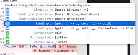 swiftui 的 custom binding 開發 swiftui app 時，很多 ui 元件都搭配了 binding… by