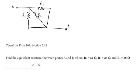 Solved Openstax Phys 101 Section 211 Find The Equivalent