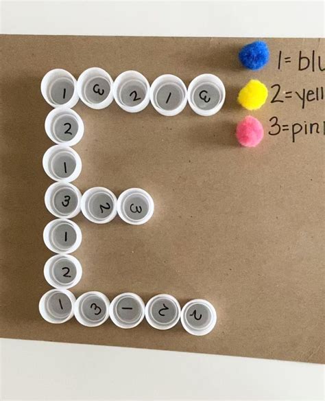 Color Coding Letter E