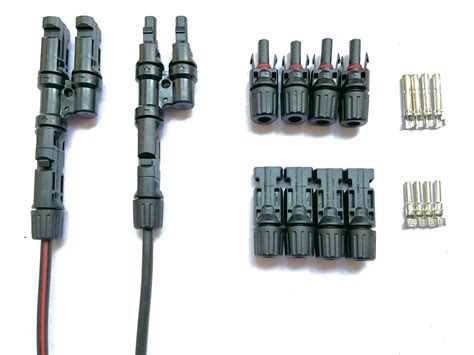 Maxef Solar 2 In 1 Mc4 Connector 1500v 50a