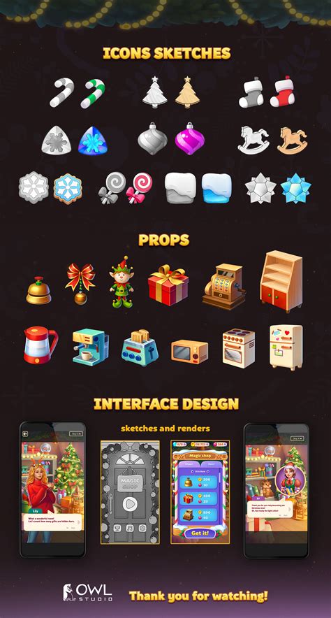Christmas Game Art User Interface Uxui Behance