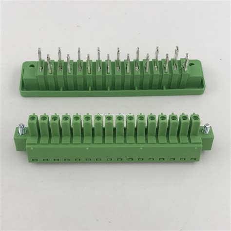 16 Poles Contact Pluggable Through Wall Terminal Block China Manufacturers Suppliers Factory