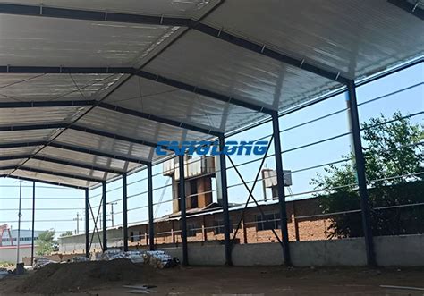 How To Install The Structure Of The Prefab Metal Workshop Steel