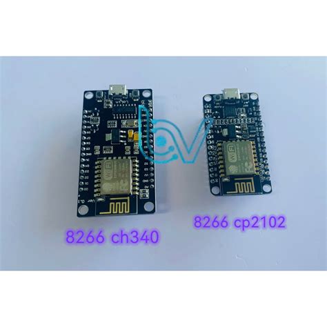 Module Wifi Node Mcu Esp6288 Mạch Lập Trình Thu Phát Tích Hợp Wifi Esp8266 Ch340 Cp2102