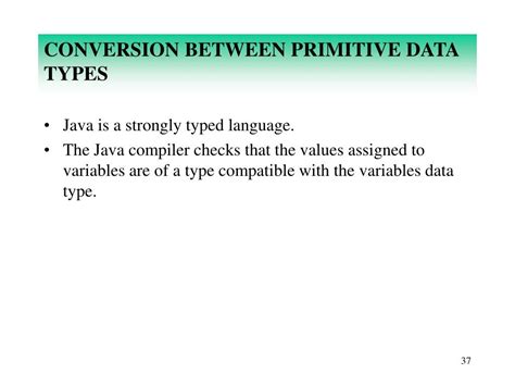 Ppt Chapter 2 Java Fundamentals Contd Powerpoint Presentation Free Download Id1222320