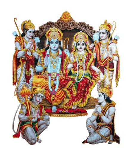 Sita Ram Lakshman Hanuman Hanuman Shri Ram Sita Rama Hindu