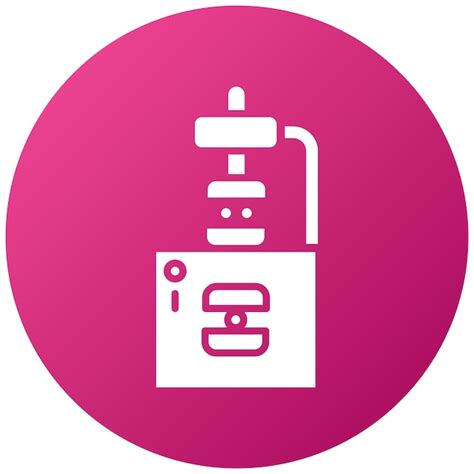 Premium Vector Pressure Machine Icon Style