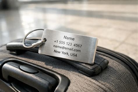 5 Must Know Privacy Tips What To Write On Luggage Tag Safely