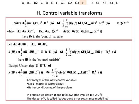 Ppt Variational Data Assimilation And Forecast Error Statistics