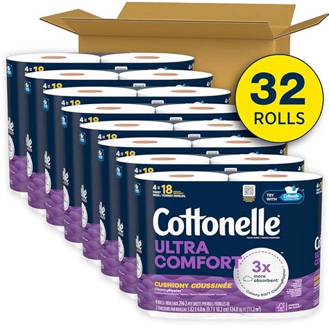 Clean Ripple Texture Toilet Paper Cottonelle Ultra Comfortcare Toilet