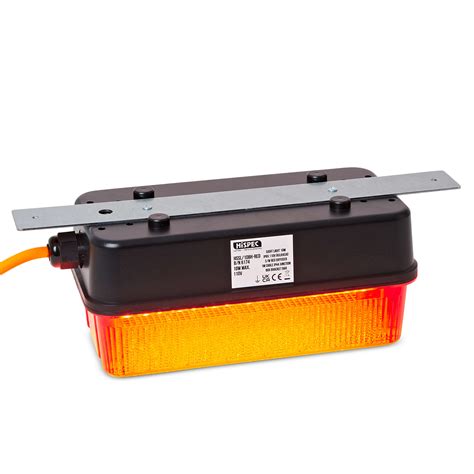 110v Bulkhead With Red Diffuser 1m Cable