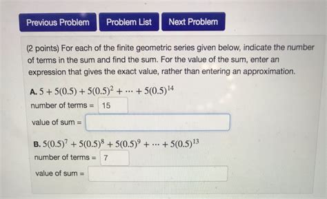 Solved Previous Problemproblem List Next Problem 2 Points