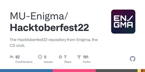 github mu enigma hacktoberfest22 the hacktoberfest22 repository from enigma the cs club