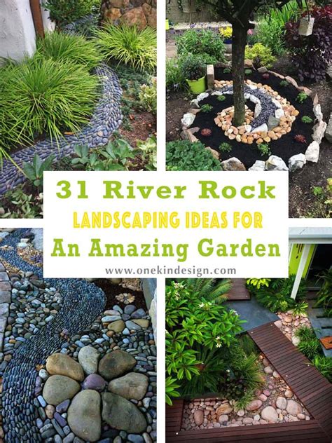 31 River Rock Landscaping Ideas For An Amazing Garden