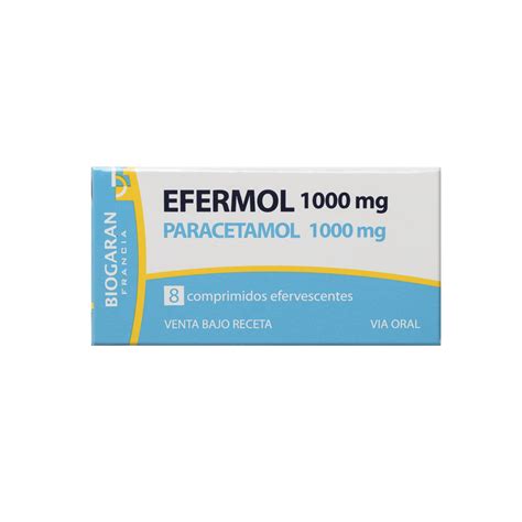 Efermol 1000 Mg X 8 Comp Eferv Farmedis S A