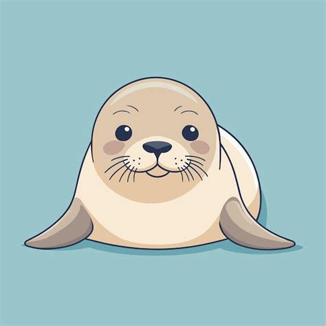 귀여운 아기 해파리 만화 일러스트레이션 프리미엄 벡터