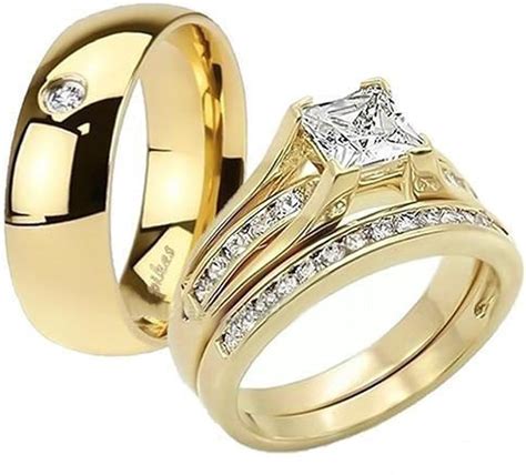 Anillos De Oro De Compromiso Para Hombre