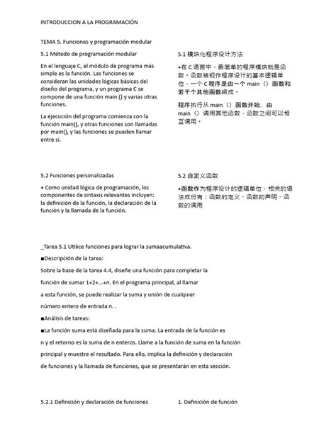 Tema 5 Intro Program Pdf Variable Informática Lenguaje De