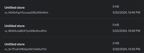 Vectore Store Why All My Threads Getting Attached To Blank Vector