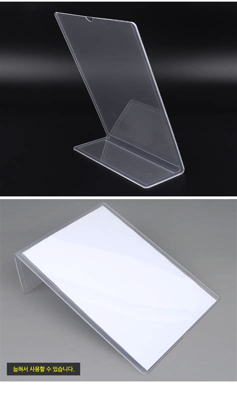 Pvc 투명 쇼케이스 A4 젠트레이드