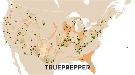 Map Shows Us Nuclear Fallout Shelter Locations If Cities Are Attacked