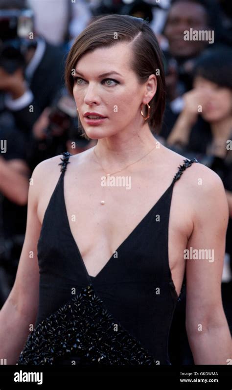 Milla Jovovich At The Gala Screening For The Film The Last Face At The