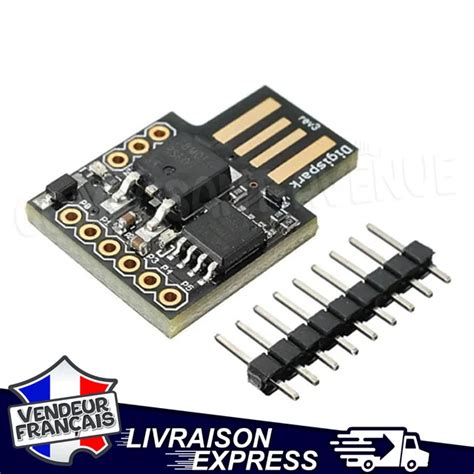 Digispark Rev3 Kickstarter With Attiny85 And Usb Arduino Compatible